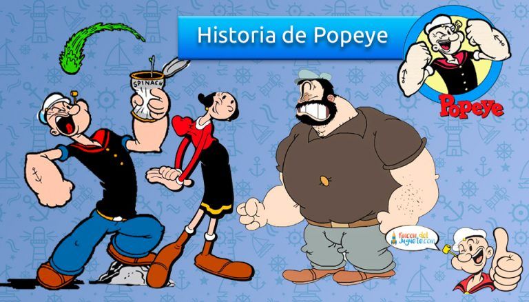 ⚓Popeye el Marino, Conoce su Historia Y Curiosidades