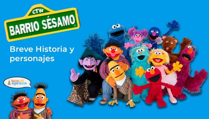 Historia y personajes de Barrio Sésamo | Rincón del Juguete